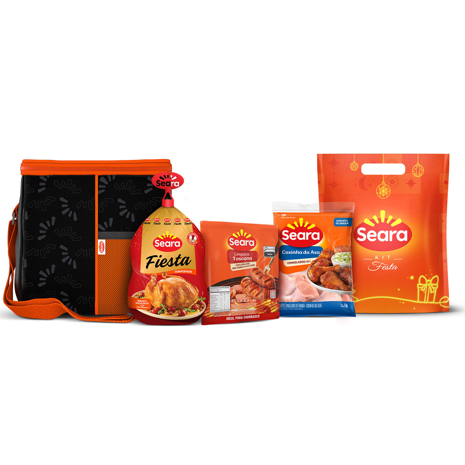 Kit Natalino para Ceia e Churrasco | Kit Festa Seara